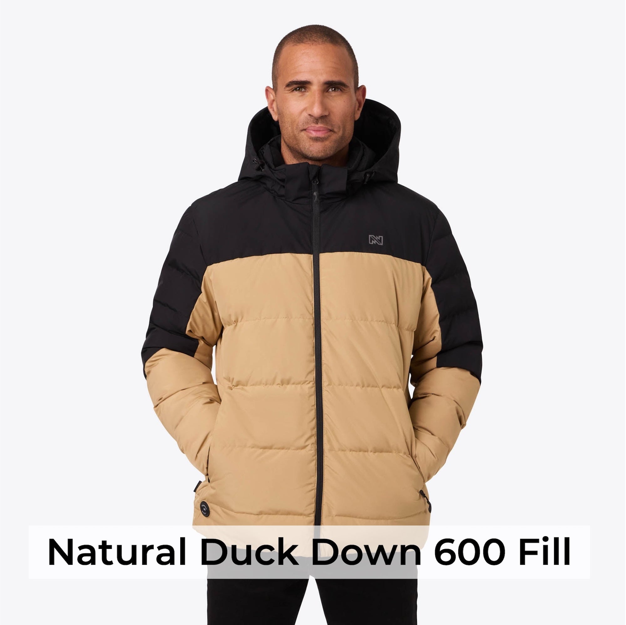 Crest 2.0 Down Jacket Men's - Tan/Black – Fieldsheer