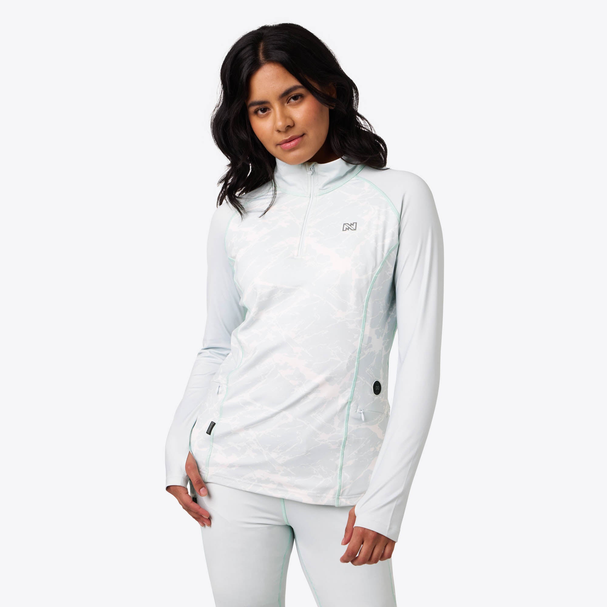 Proton 2.0 Baselayer Shirt Women's - Ice Blue – Fieldsheer