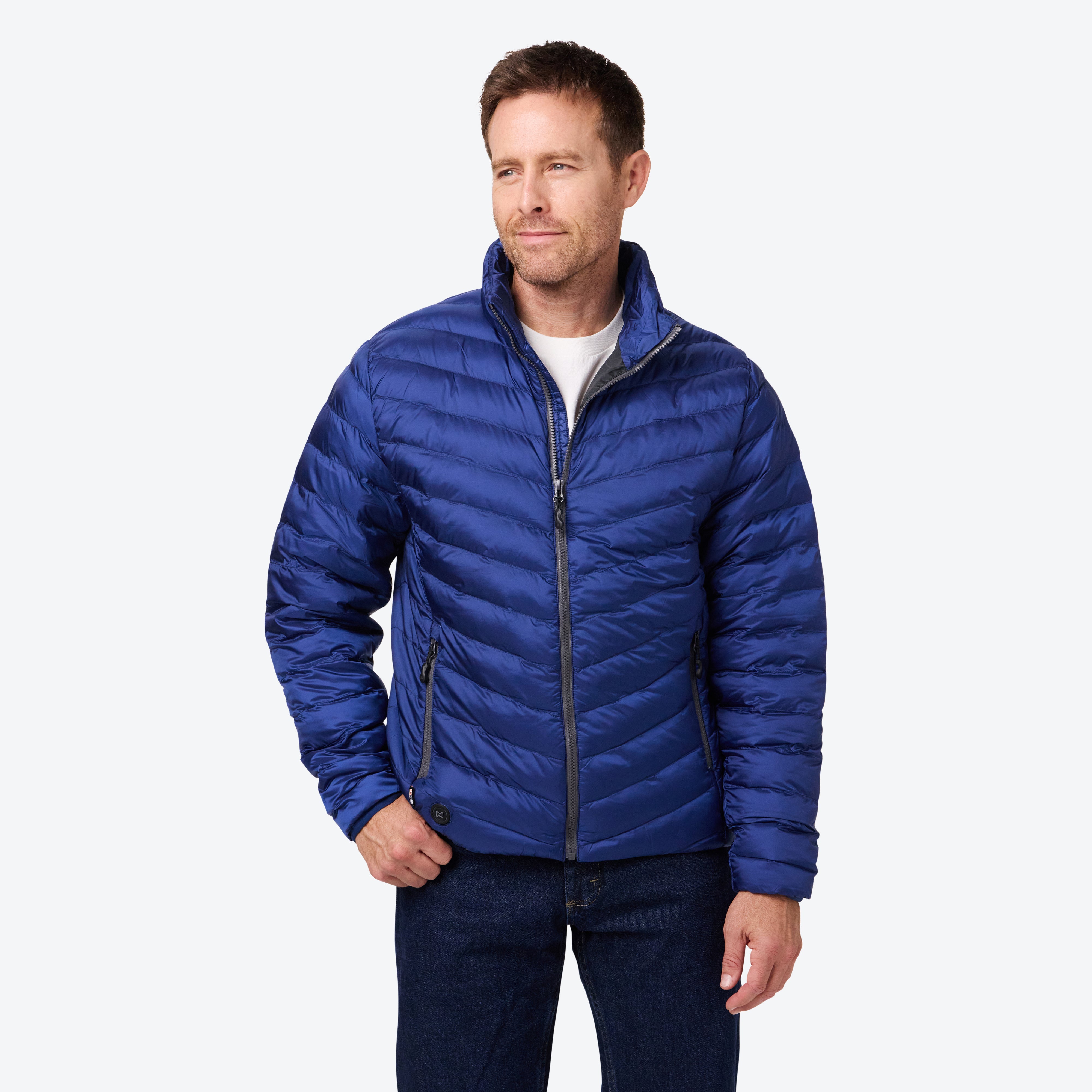Backcountry Xtera Heated Jacket Men’s - Navy – Fieldsheer